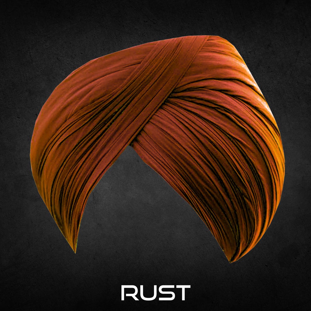 Pag, Sikh Turban, Sikh Pagg, Sikh Dastar, Full Voile Sikh Turban Fabric ...