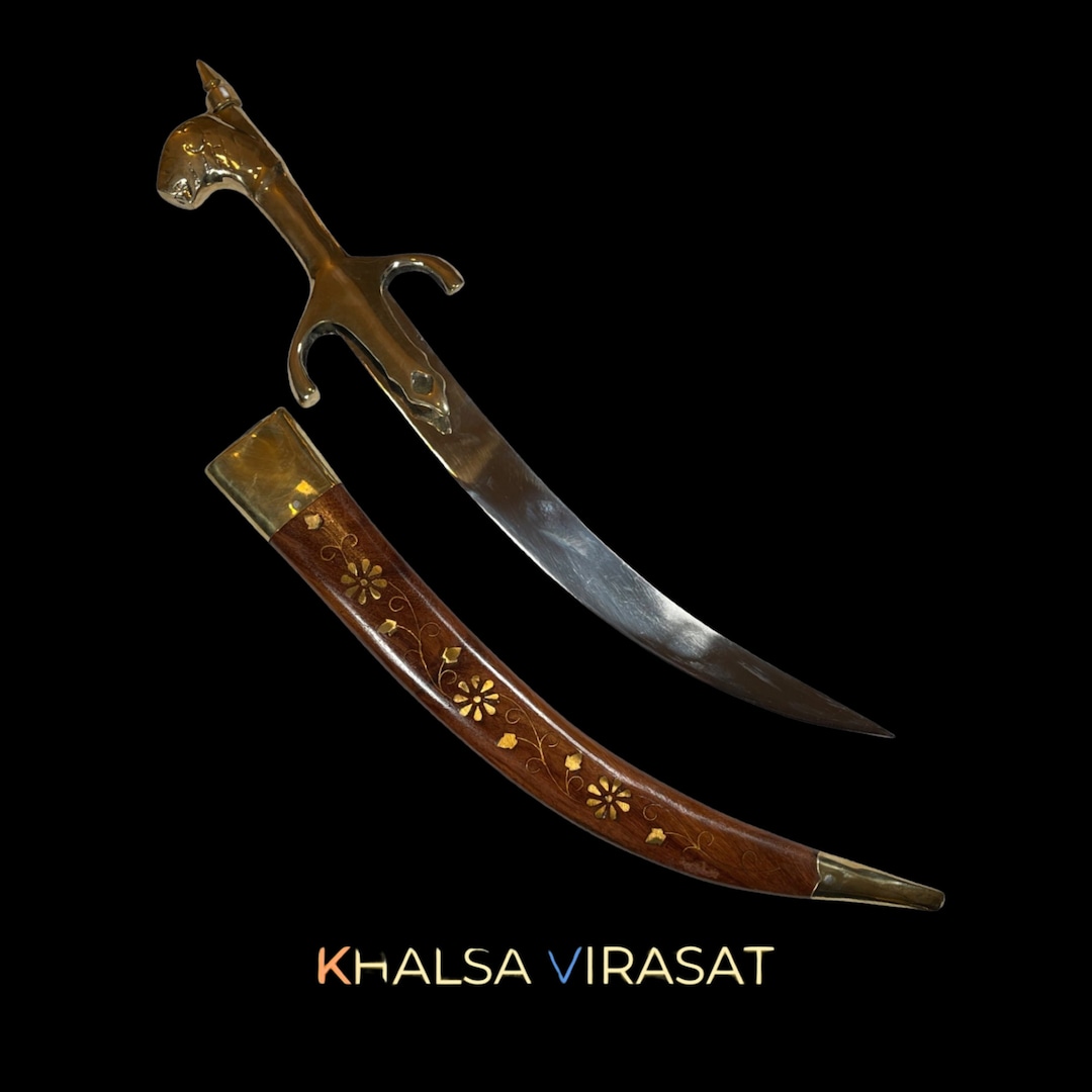 Big Kirpan, Sikh Sword, Talvar, Khanda, Ek Onkar Sikh Kirpan, Sikh ...