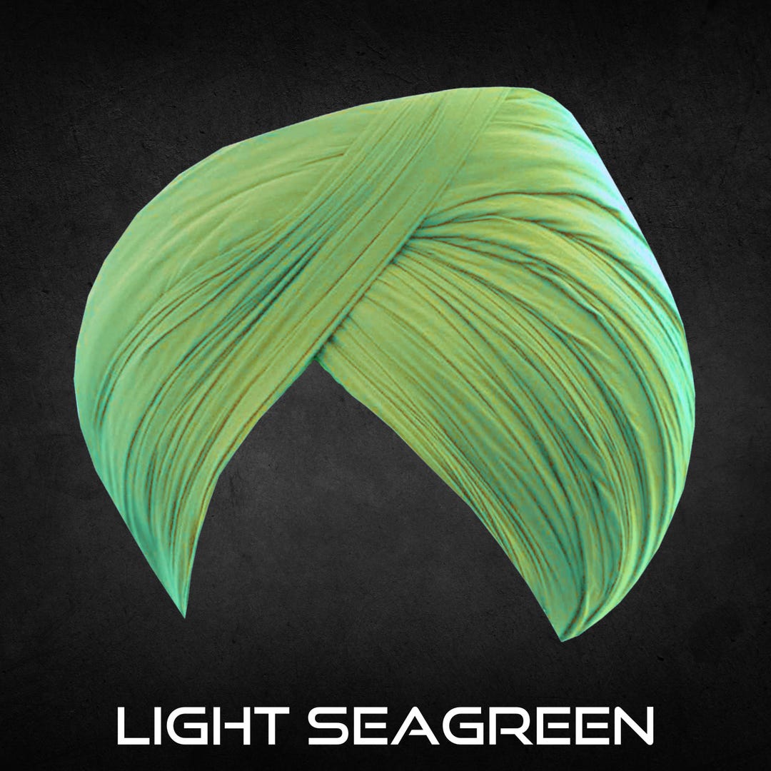 Pag, Sikh Turban, Sikh Pagg, Sikh Dastar, Full Voile Sikh Turban Fabric ...