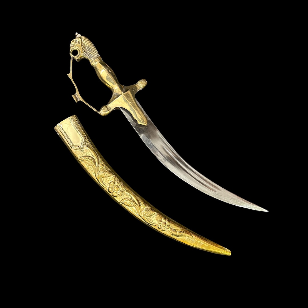 Sarwala Kirpan, Brass Sword 18 Inches, Punjabi Viah, Punjabi Wedding ...