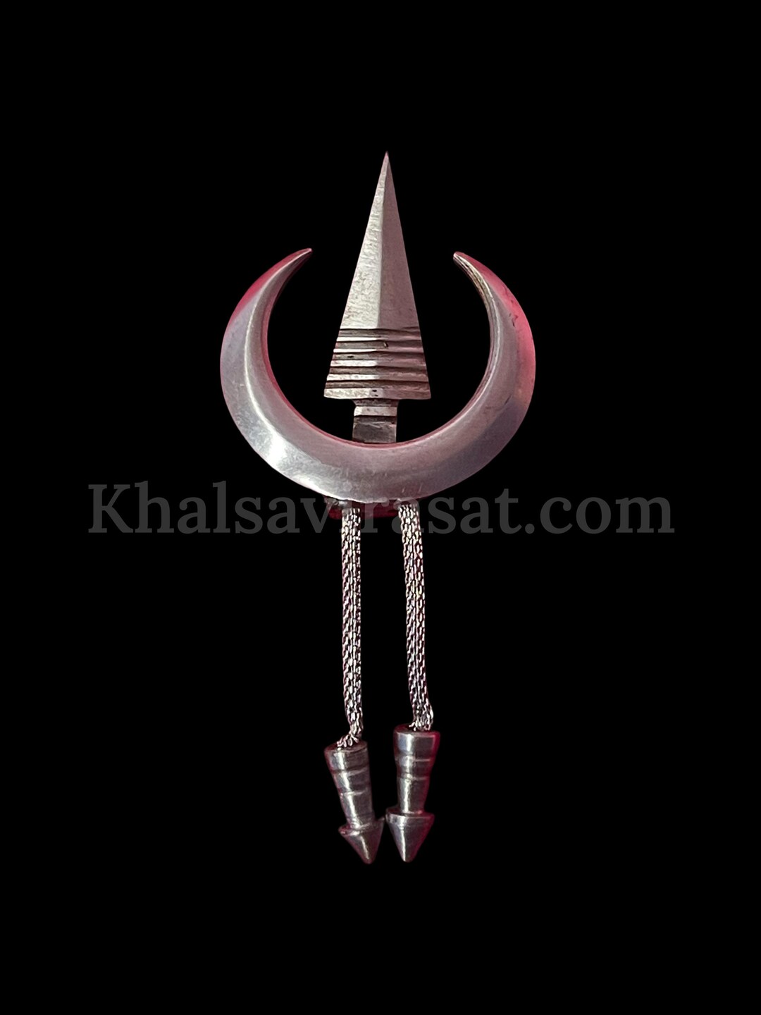 Sarbloh Dumalla Shastar, Sikh Taksali Shingar (5.5cm) - Etsy