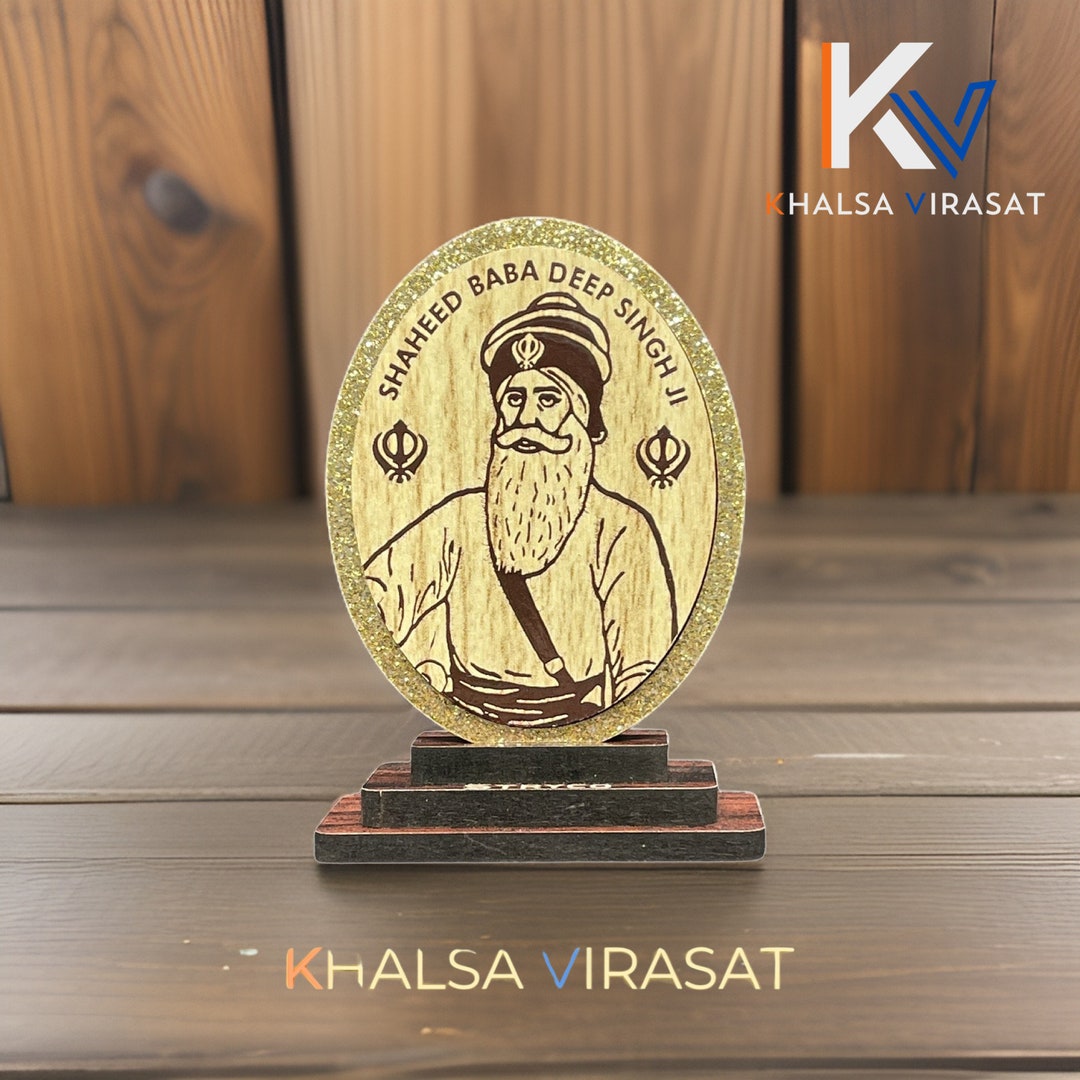 Baba Deep Singh Ji Car Dashboard Idol, Sikh Car Decor, Car Accessories ...