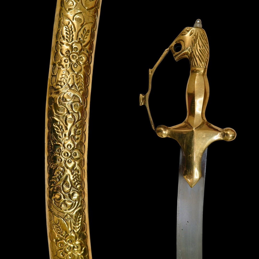 Wedding Kirpan, Brass Sword, Punjabi Viah, Punjabi Wedding Accessory ...