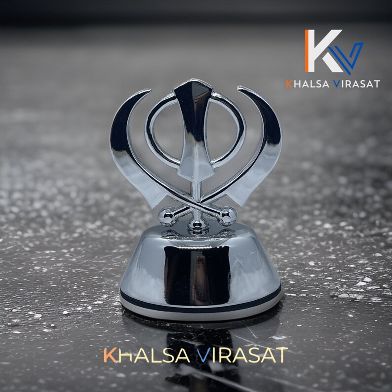 Khanda Truck Dashboard Idol, Sikh Car Decor, Car Accessories, Sikh ...