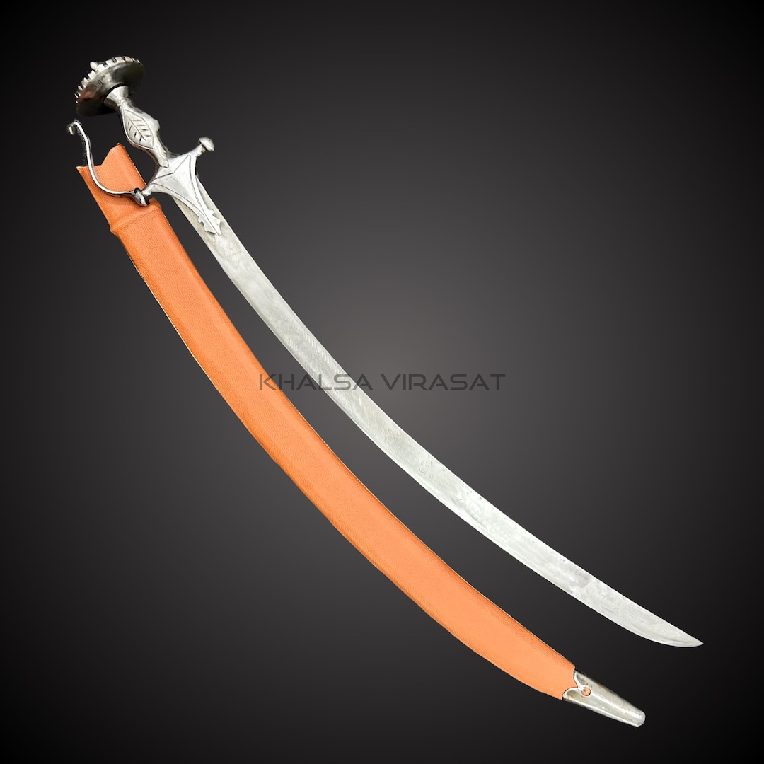 Sarohi, Big Kirpan, Sarbhloh Kirpan, Sikh Sword, Talvar, Khanda, Sikh ...