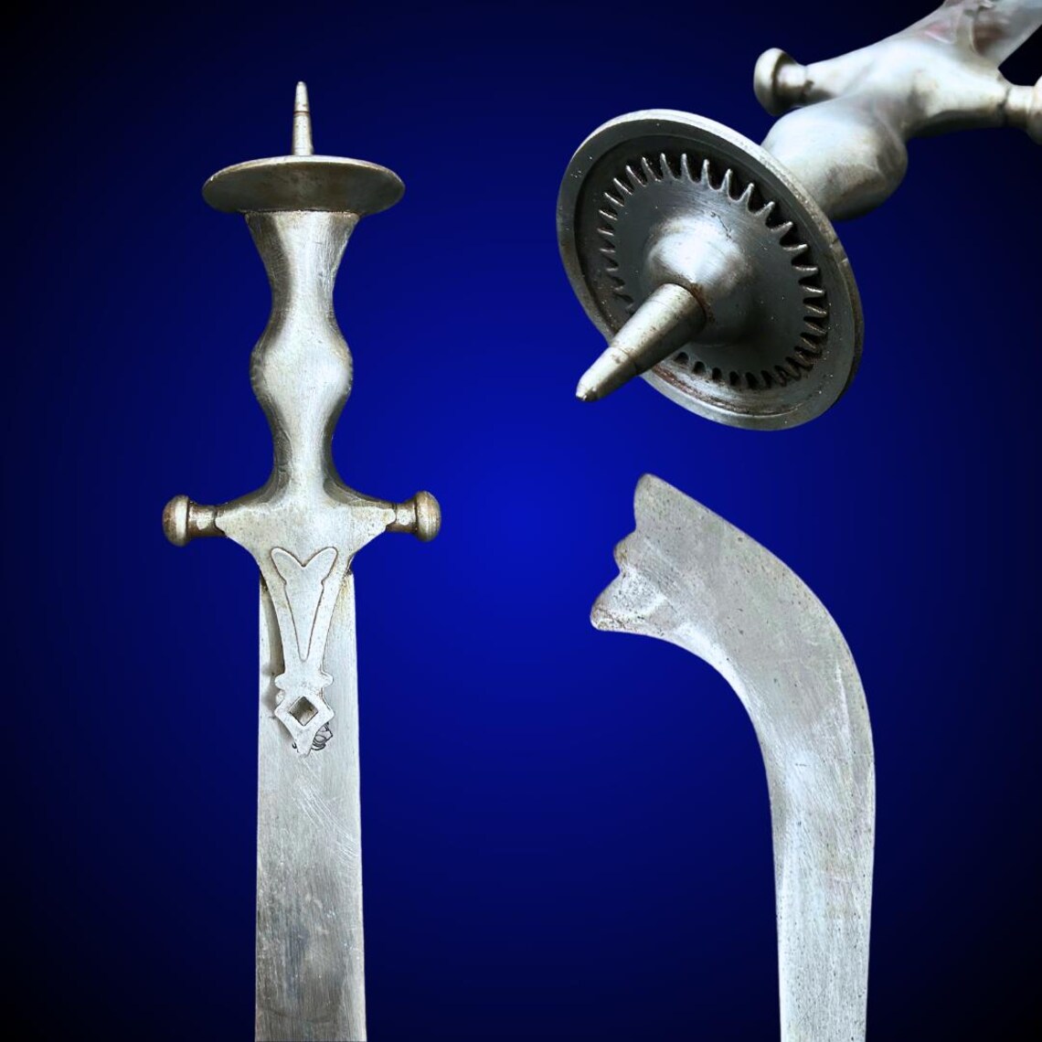 Sikh Jamdad Kirpan, Sikh Sword, Baba Deep Singh Ji Khanda, Big Kirpan ...