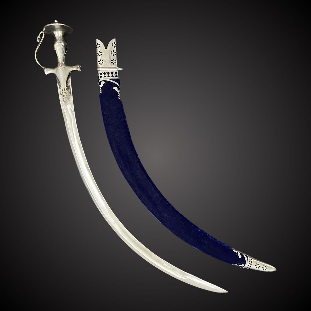 Big Kirpan, Sikh Fancy Goliya, White Copper Work, Sarbhloh, Sikh Kakar ...