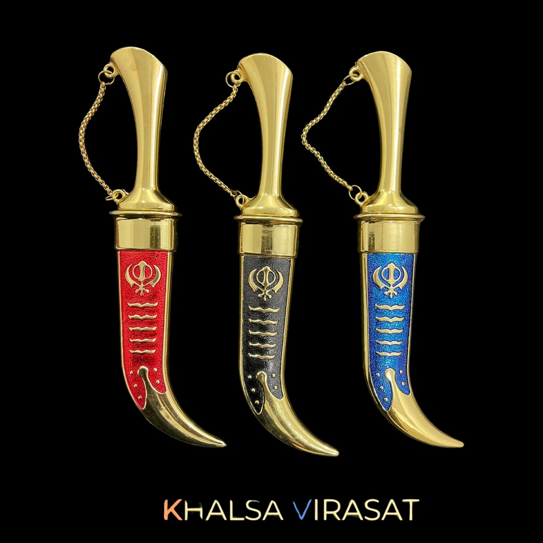 Sikh Kirpan, Sikh Kakar, Kakkar, Sikh Kukri, Sikh Items, - Etsy
