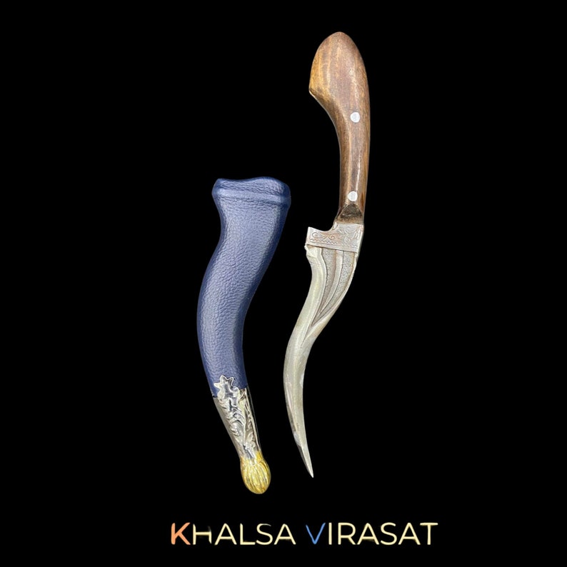 Pesh Kabz, Hand Made Sarbhloh Khanjar, Sikh Kirpan, Sikh Kakar, Sikh ...