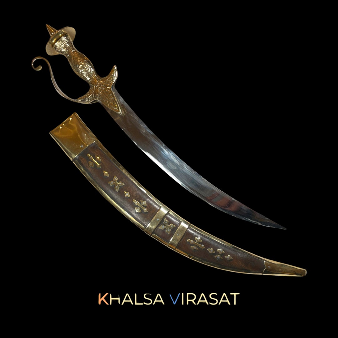 Big Kirpan, Sikh Sword, Talvar, Khanda, Ek Onkar Sikh Kirpan, Sikh ...