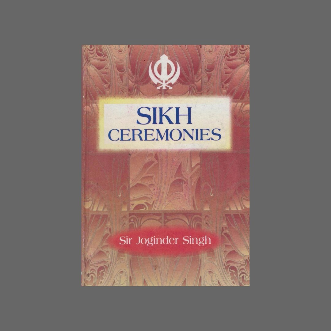 Sikh Ceremonies Book in English, Sikh Educational Books, Sikh Gift ...