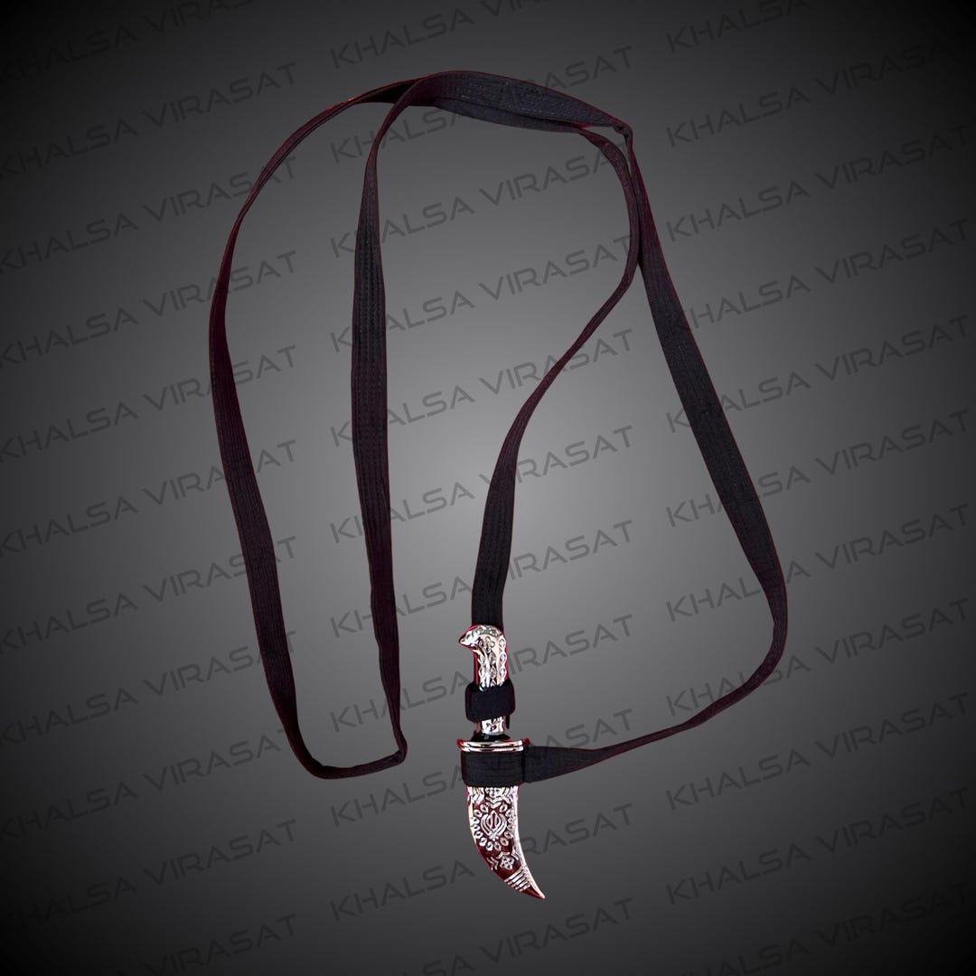 Sikh Kirpan With Gatra for Kids, Travel Sikh Kakkar - Etsy