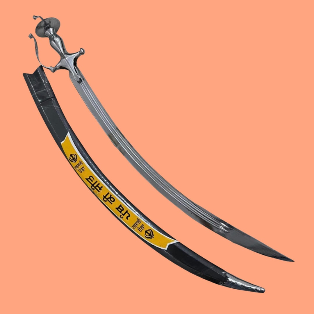 Big Khanda Sikh Sword Baba Deep Singh Ji Khanda Big Kirpan - Etsy