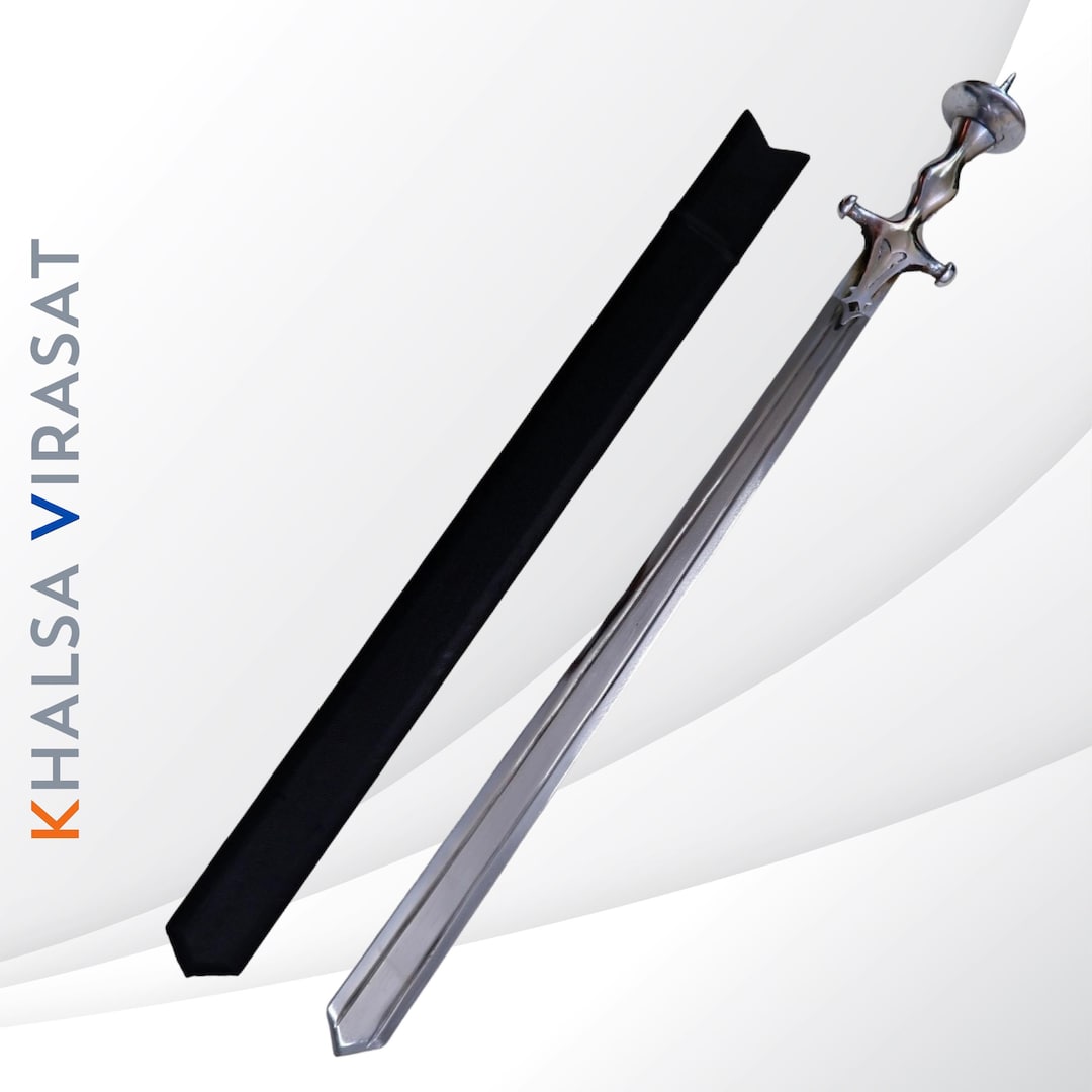 Big Khanda, Sikh Sword, Baba Deep Singh Ji Khanda, Big Kirpan, Sikh ...