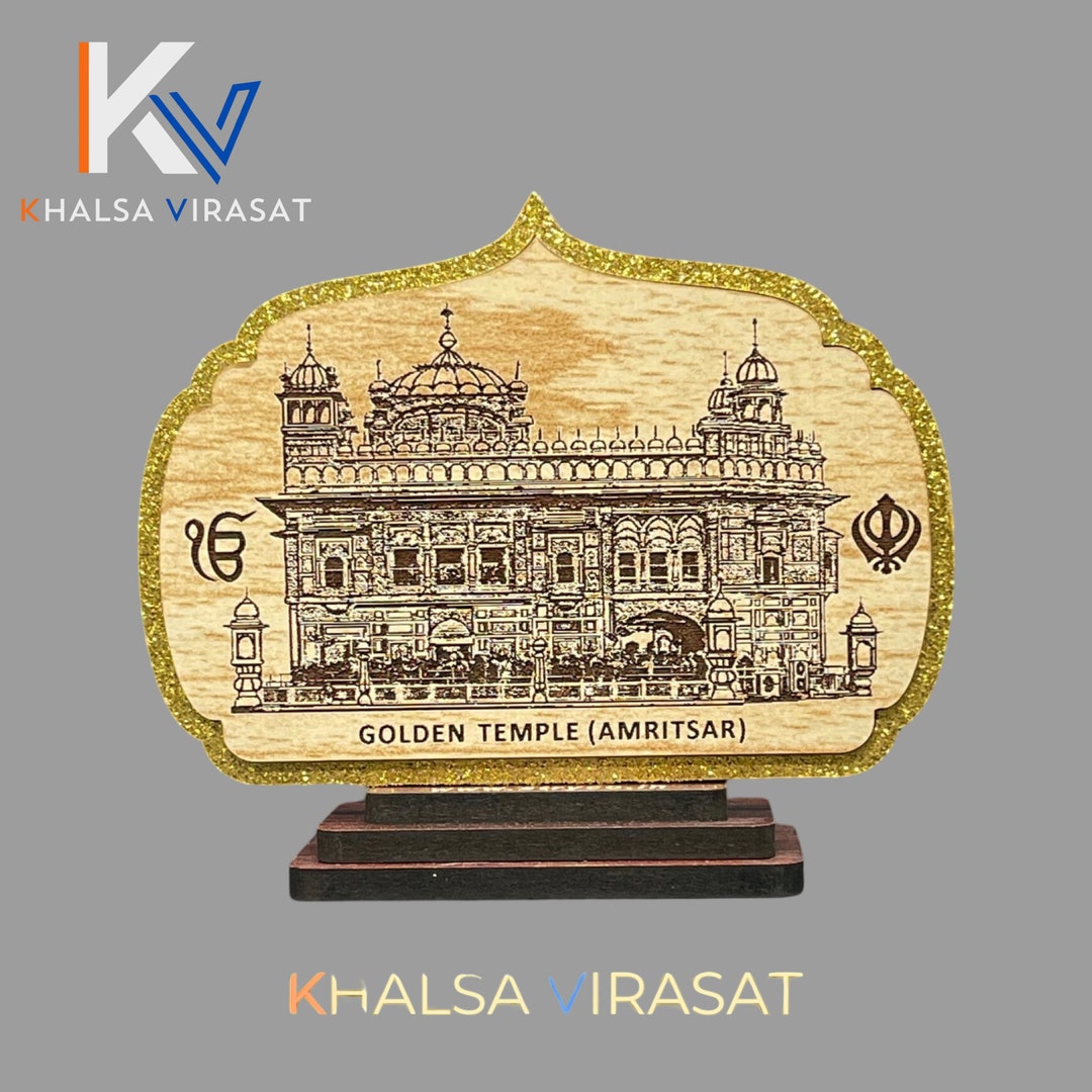 The Golden Temple Car Dashboard Idol, Sri Darbar Sahib Sikh Car Decor ...