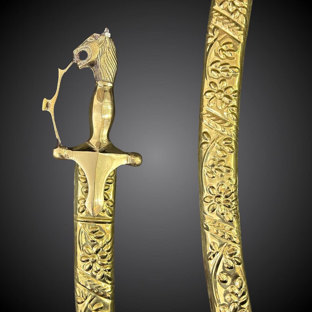 Wedding Kirpan, Brass Sword, Punjabi Viah, Punjabi Wedding Accessory ...