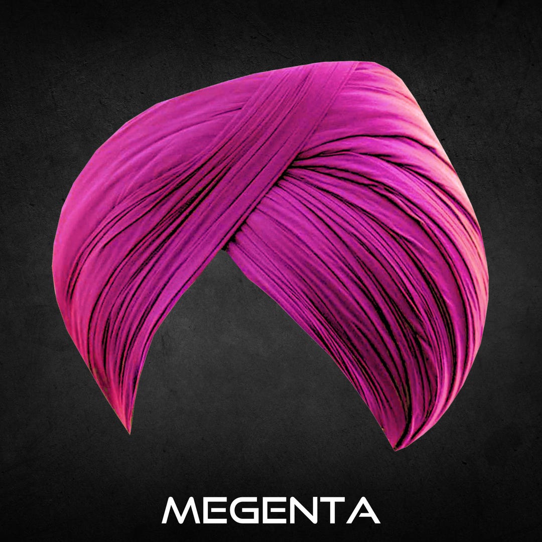 Pag, Sikh Turban, Sikh Pagg, Sikh Dastar, Full Voile Sikh Turban Fabric ...