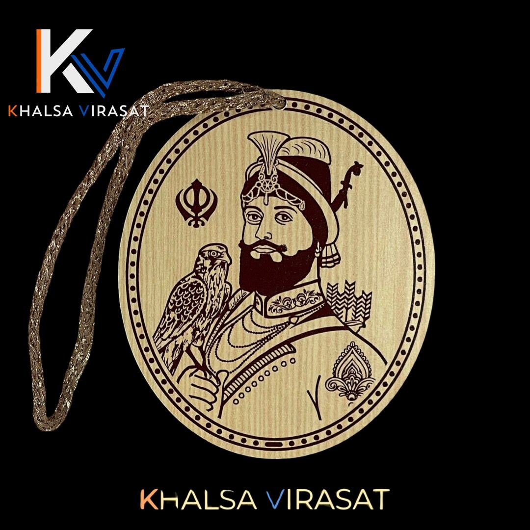 Guru Gobind Singh Ji Car Hanging, Sikh Car Decor, Car Accessories, Sikh ...