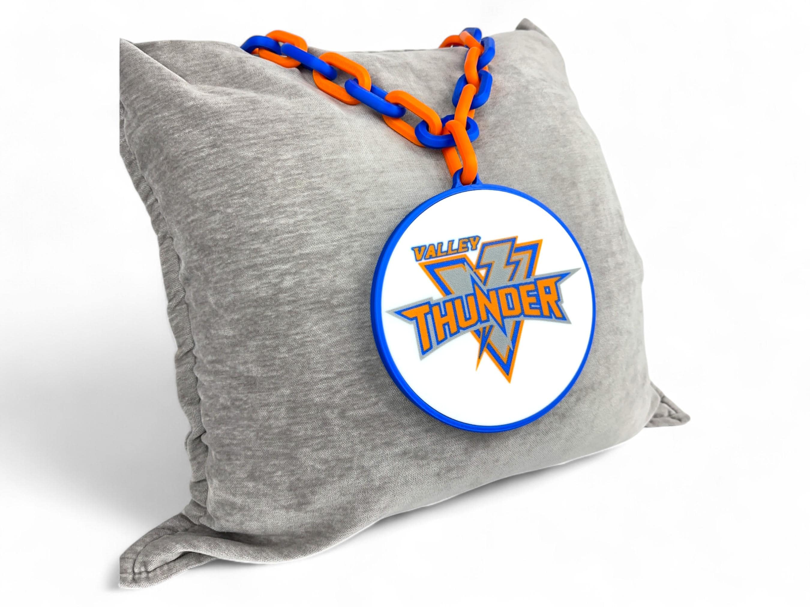 Custom *SPINNER* Pendant Fan Chain | Personalized Sports Logo Necklace ...