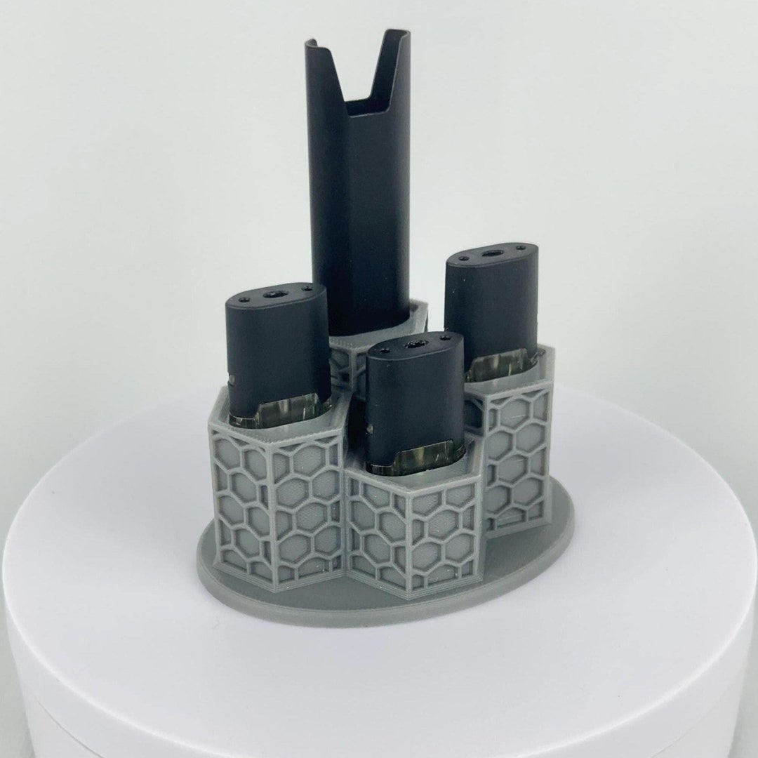 Vape Battery Holder & Pod Organizer 1 Battery and 3 Pods for STIIIZY ...