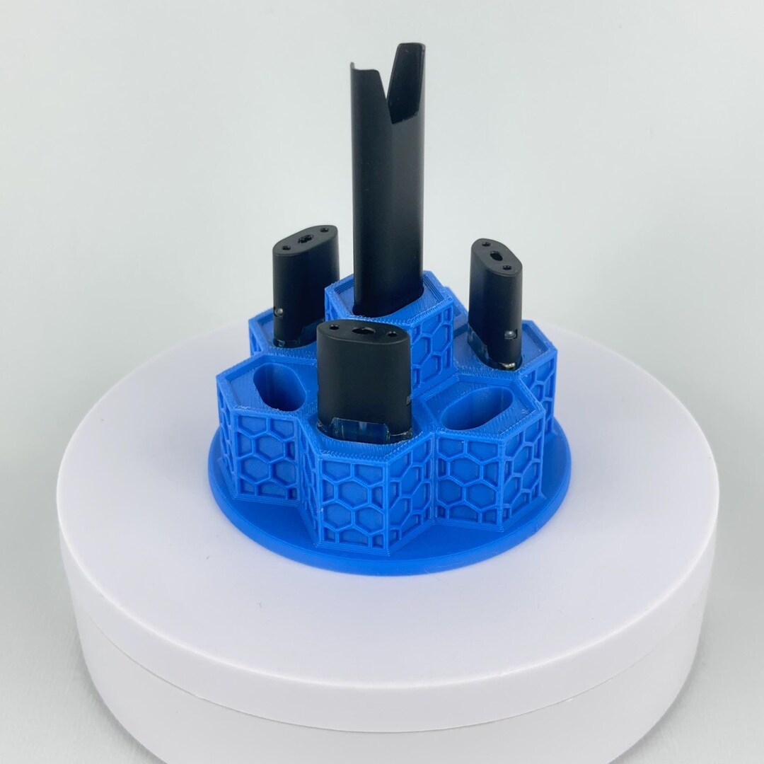 STIIIZY Battery Holder & Pod Organizer Hexagon Design for 1 Battery and ...