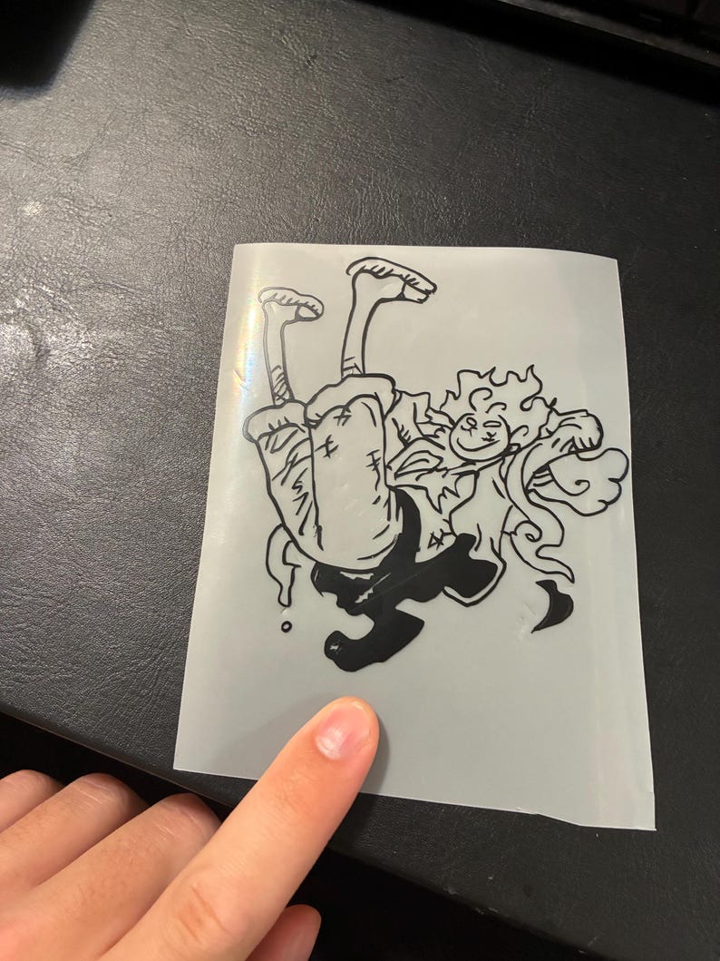 One Piece Gear 5 Vinyl Decal Sticker - Etsy