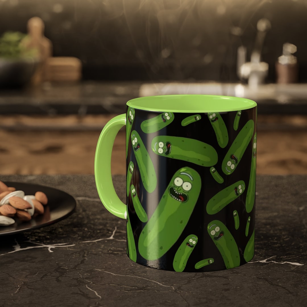 Pickle Rick Mug, Rick and Morty Mug, Cartoon Mug, Funny Mug, Gift for ...