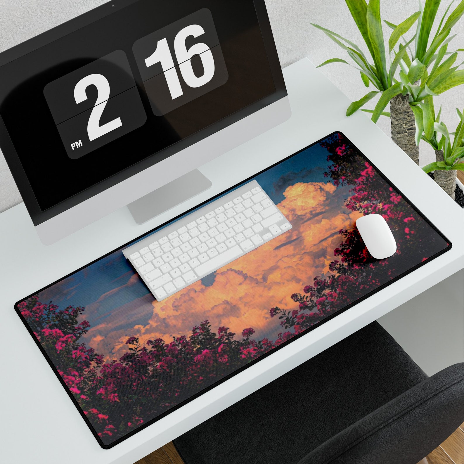 Personalized Mouse Pad, Floral Mouse Pad, Aesthetic Mouse Pad, Cute ...