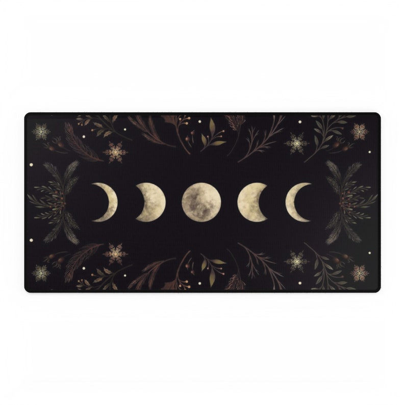 Personalized Mouse Pad, Moon Mouse Pad, Nature Mouse Pad, Gift Mouse ...