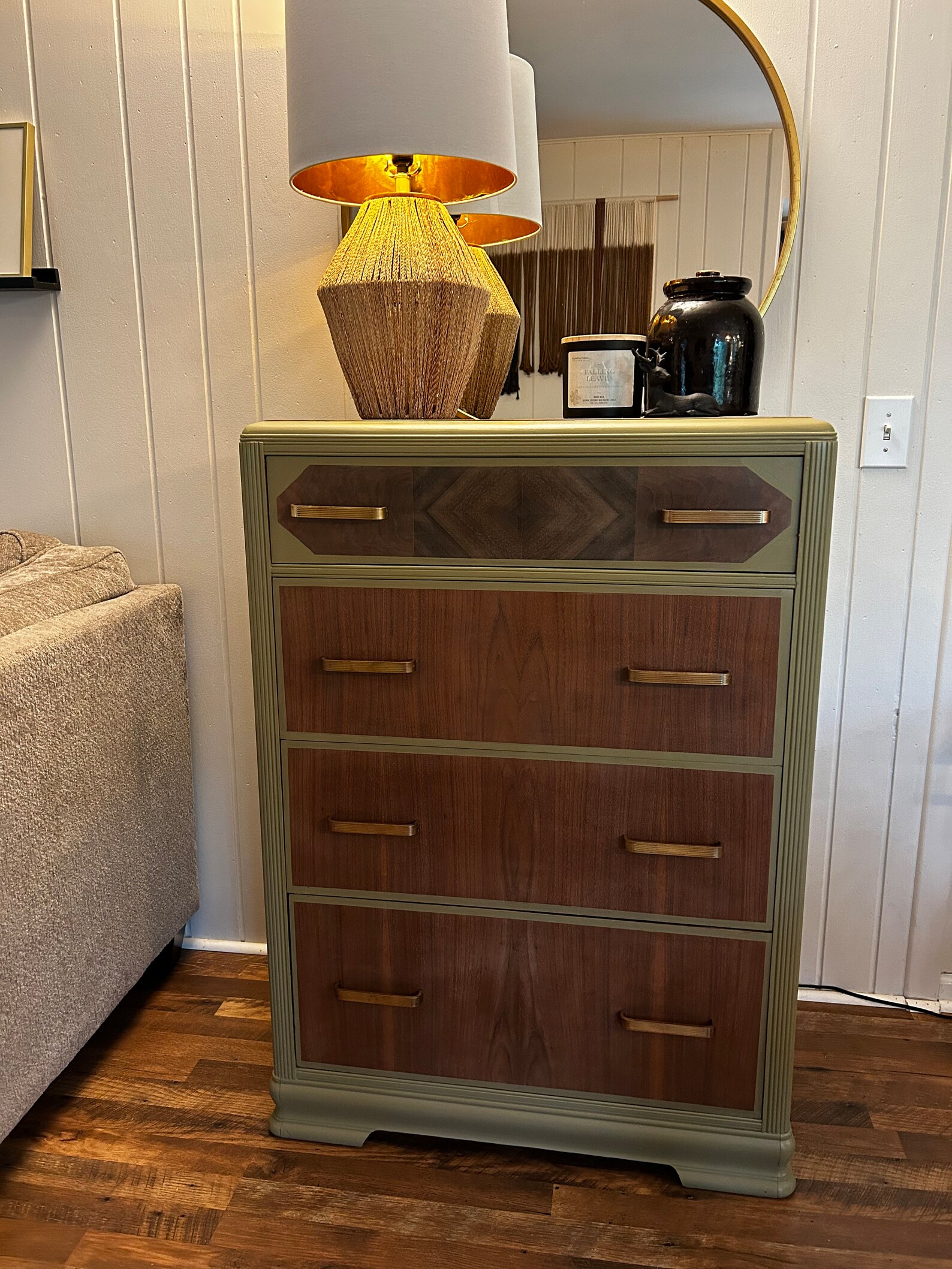 SOLD!!**** No Longer for Sale****refurbished 1932 Art Deco 4 Draw ...
