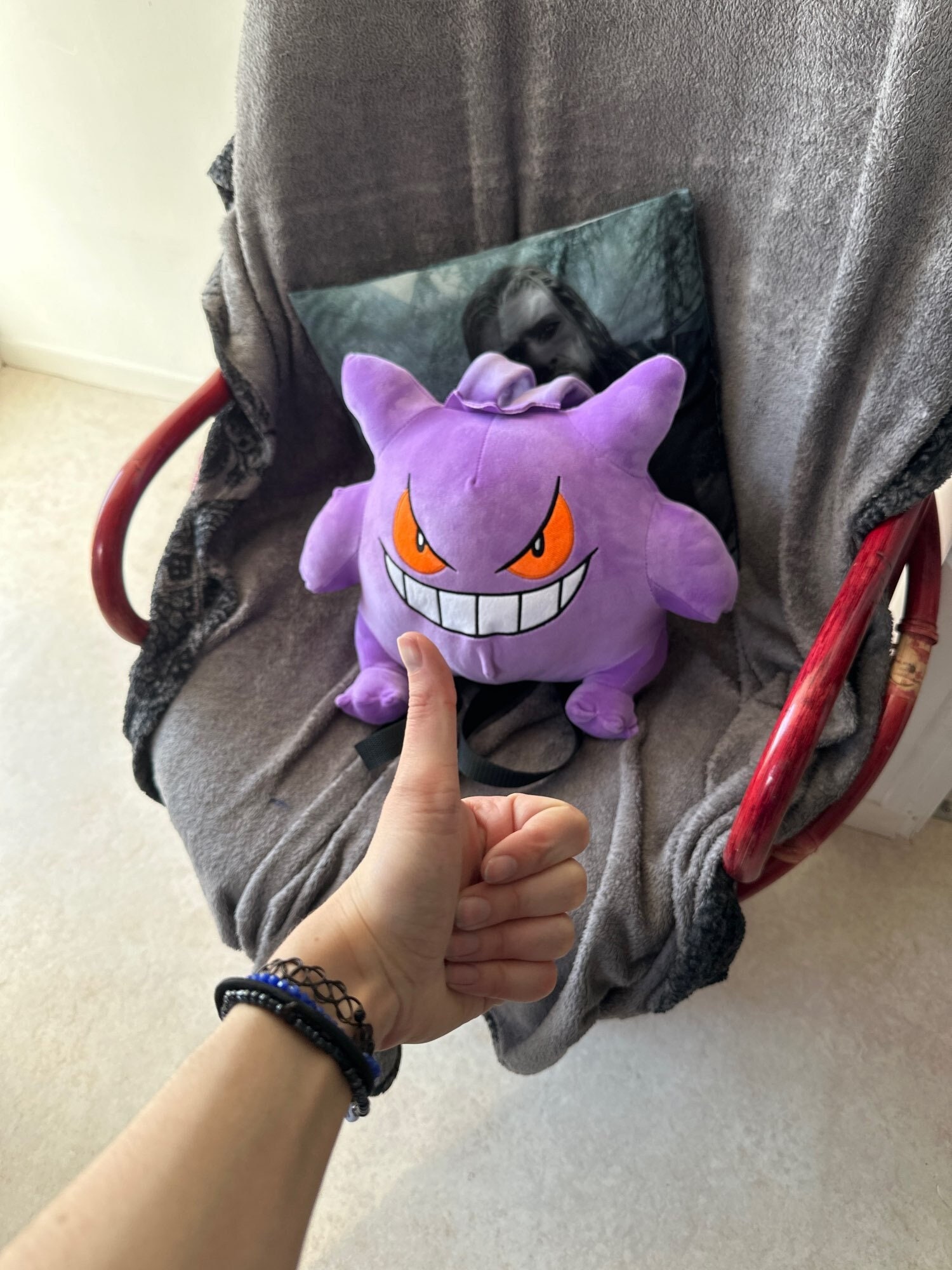 Gengar Plush Backpack From Pokemon Plushie / Plushy Bag - Etsy