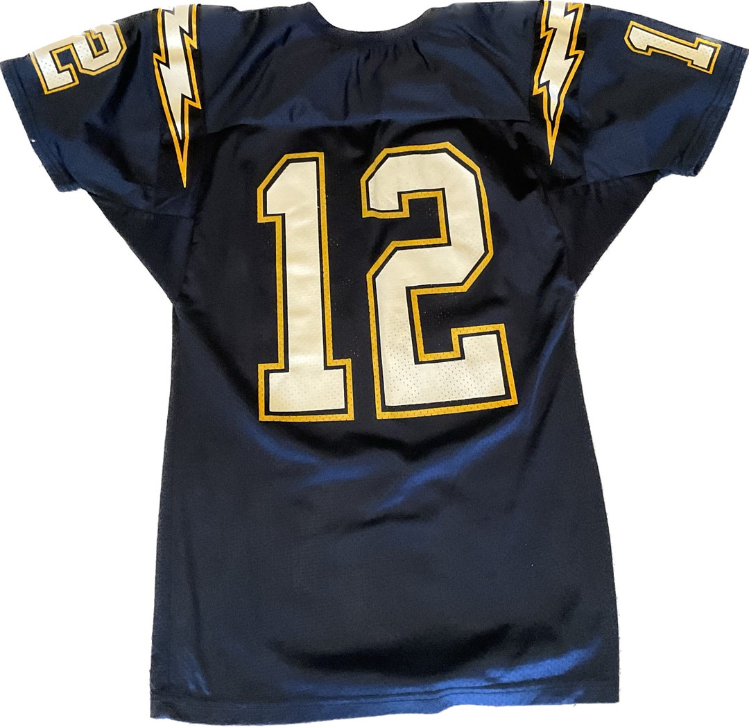 Rare Wilson Stan Humphries #12 San Diego Chargers Jersey-medium Size - Etsy