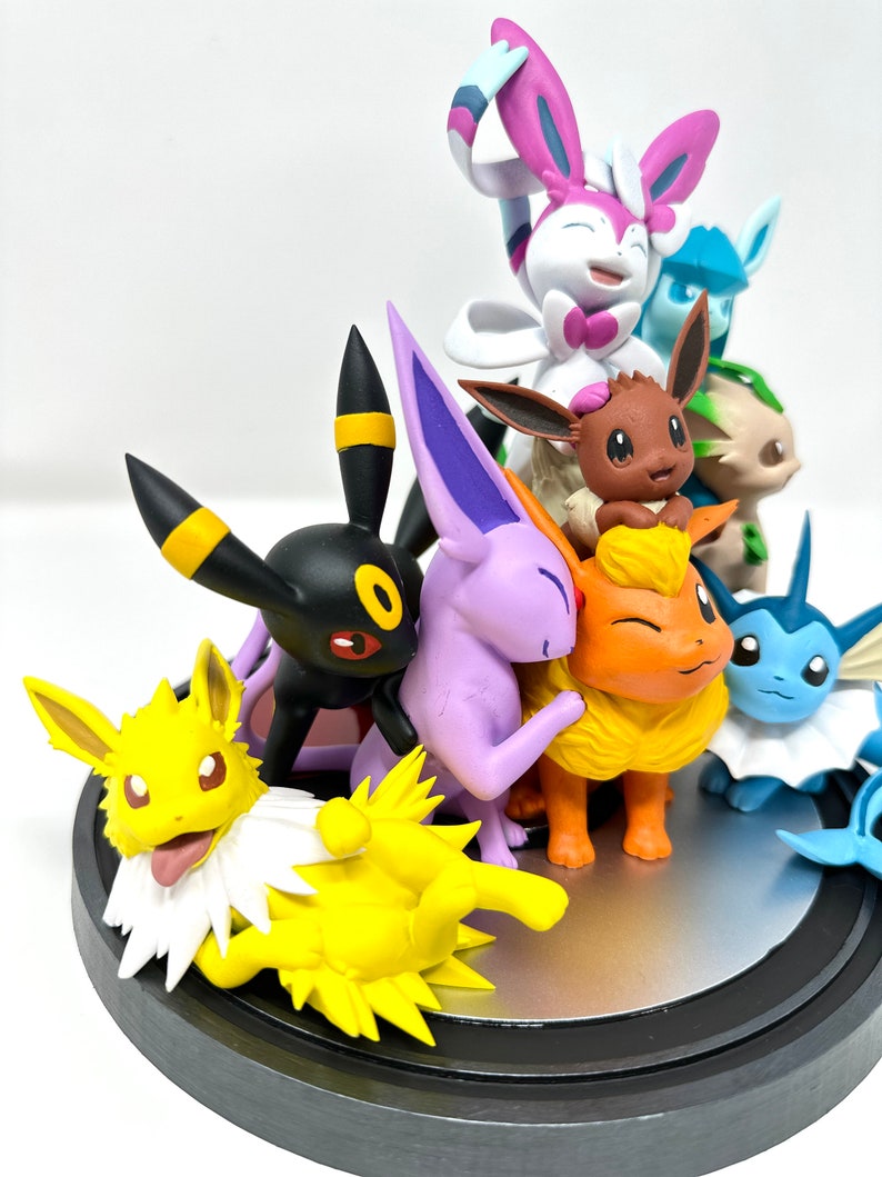 Pokemon Eevee Evolutions Statue - Etsy