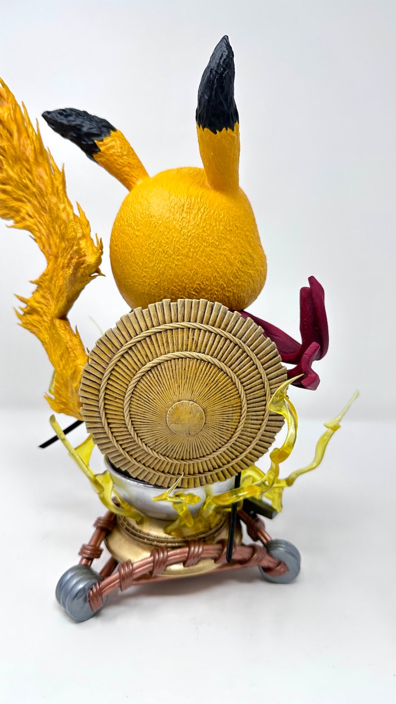 Samurai Pikachu Statue - Etsy