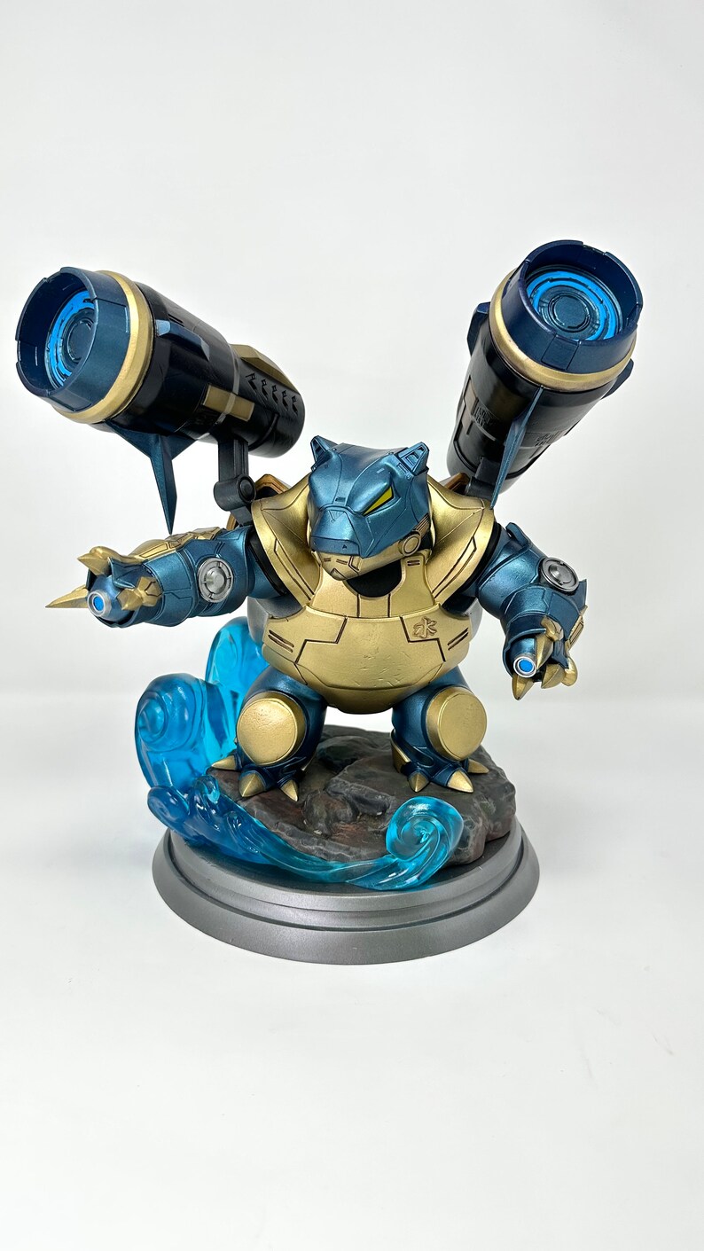 Mecha Blastoise Statue - Etsy Australia