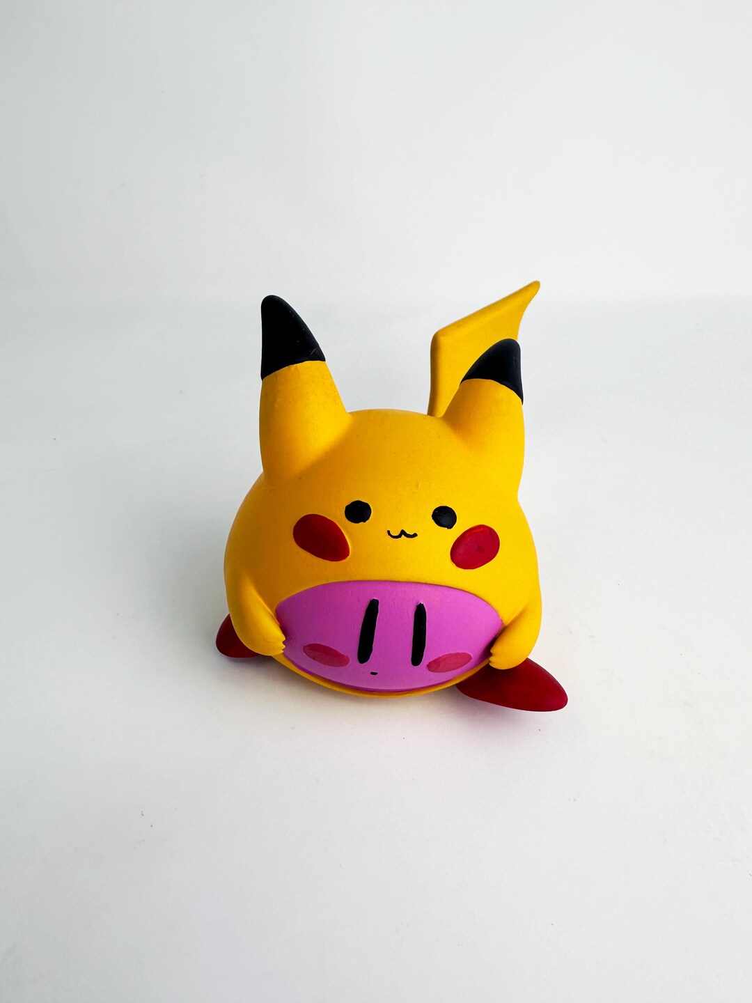Kirby Cosplaying Pikachu - Etsy