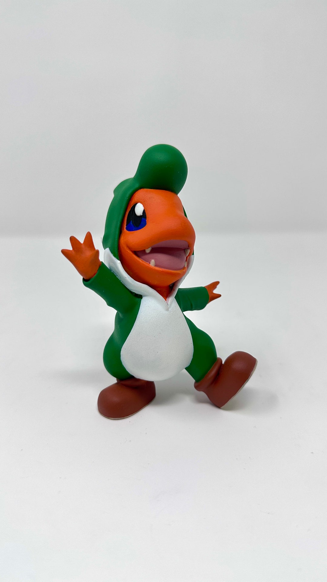 Charmander Cosplaying Yoshi From Super Mario Brothers - Etsy