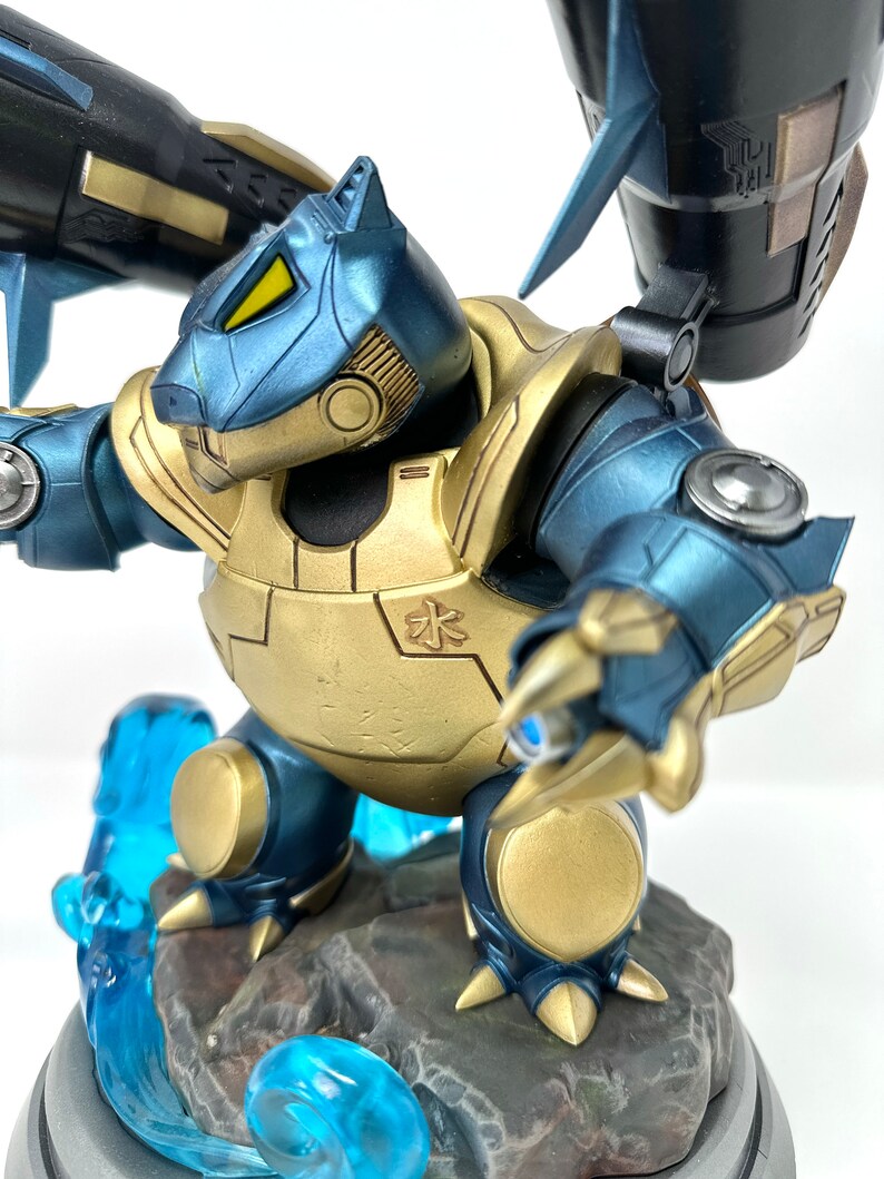 Mecha Blastoise Statue - Etsy
