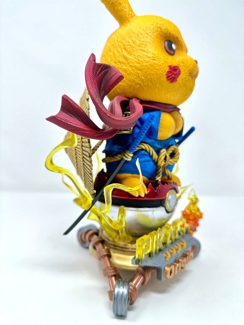 Samurai Pikachu Statue - Etsy