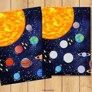 Solar System Activity Pack Space Learning Home Schooling - Etsy