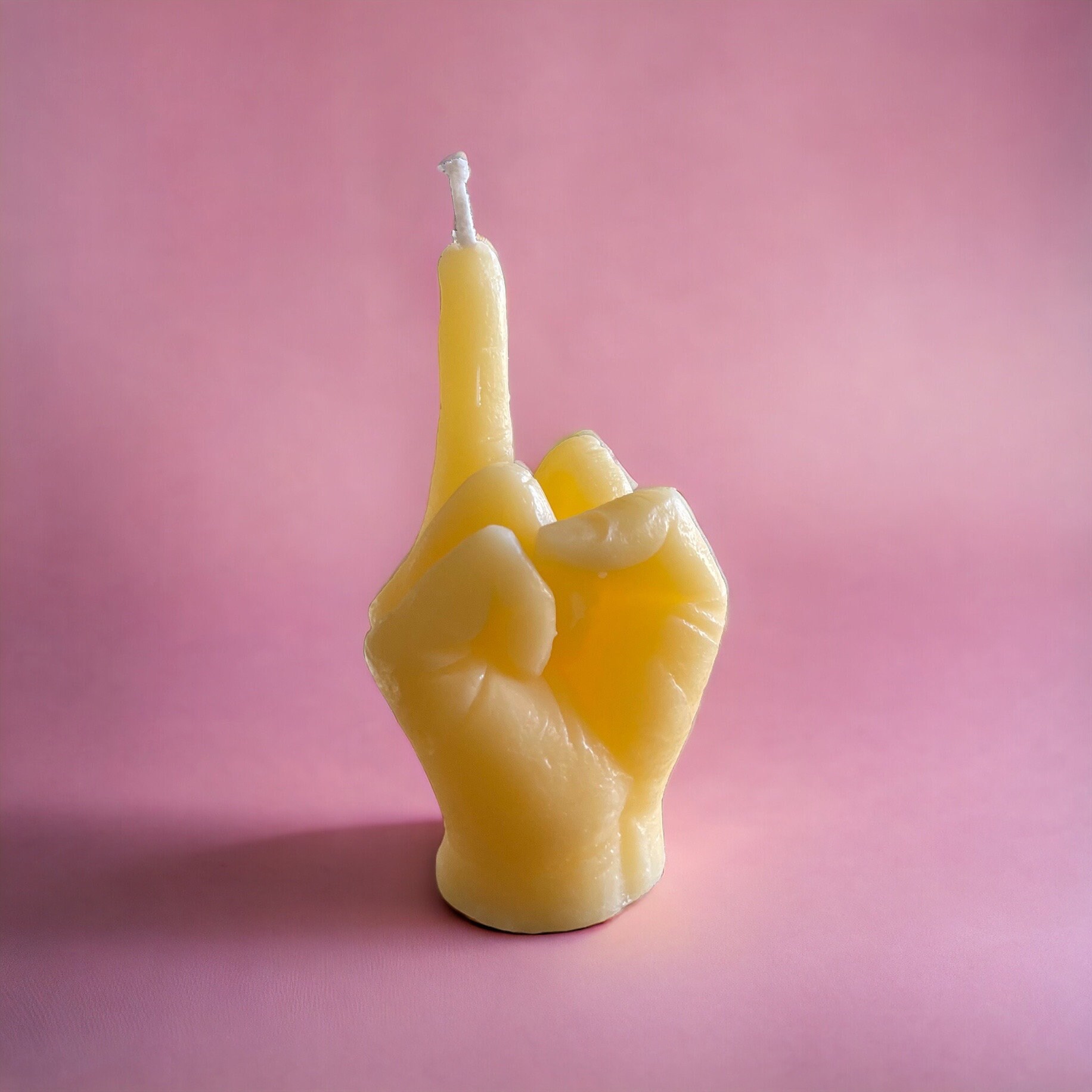 Middle Finger Candle, Coulourful, Funny Candle, Unique Candle, Hand ...