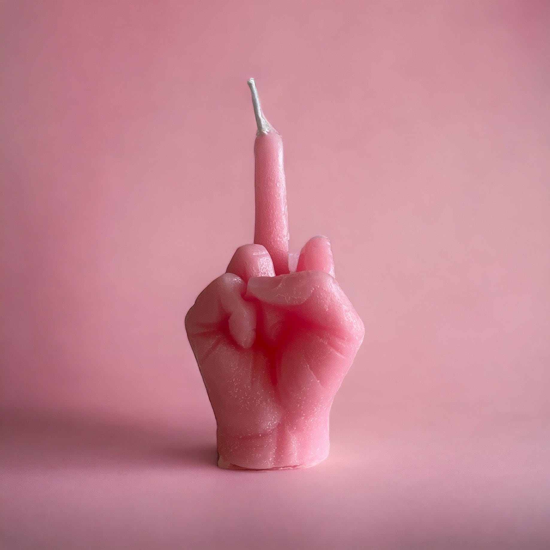 Middle Finger Candle, Coulourful, Funny Candle, Unique Candle, Hand Gesture Candle, Scented ...