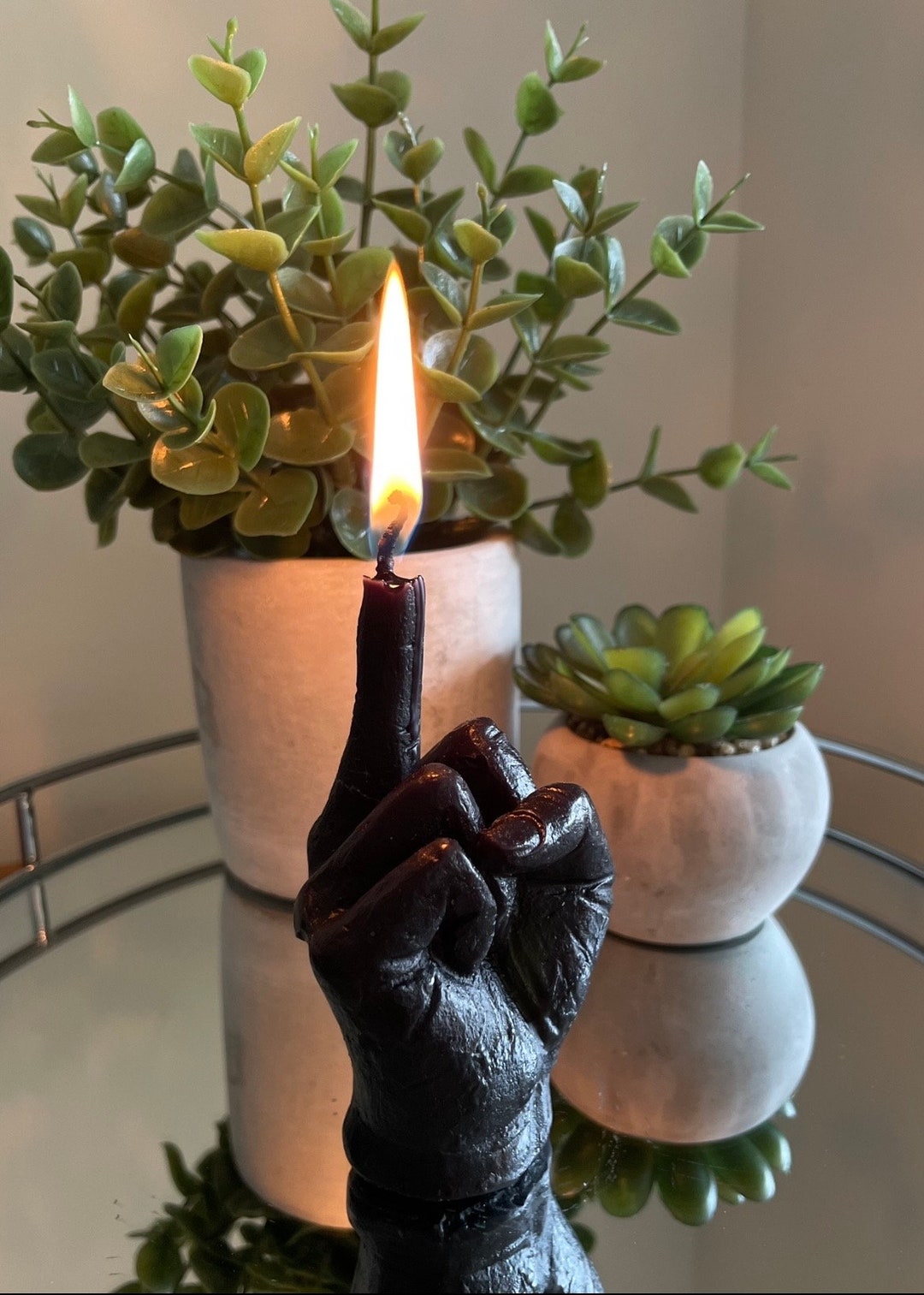 Miniature Middle Finger Candle, Fuck You Candle, Adult Humour, Unique ...