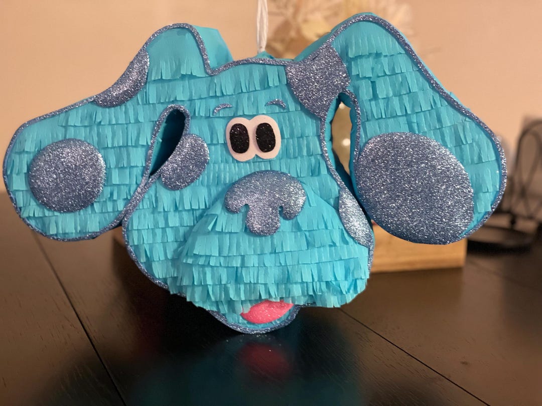 Mini Piñata Blue -puppy Blue/ Blues Insipired - Etsy