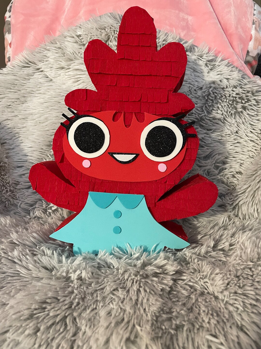 Handcrafted Strawberry Mini Piñata: Super Simple Songs Inspired Party ...