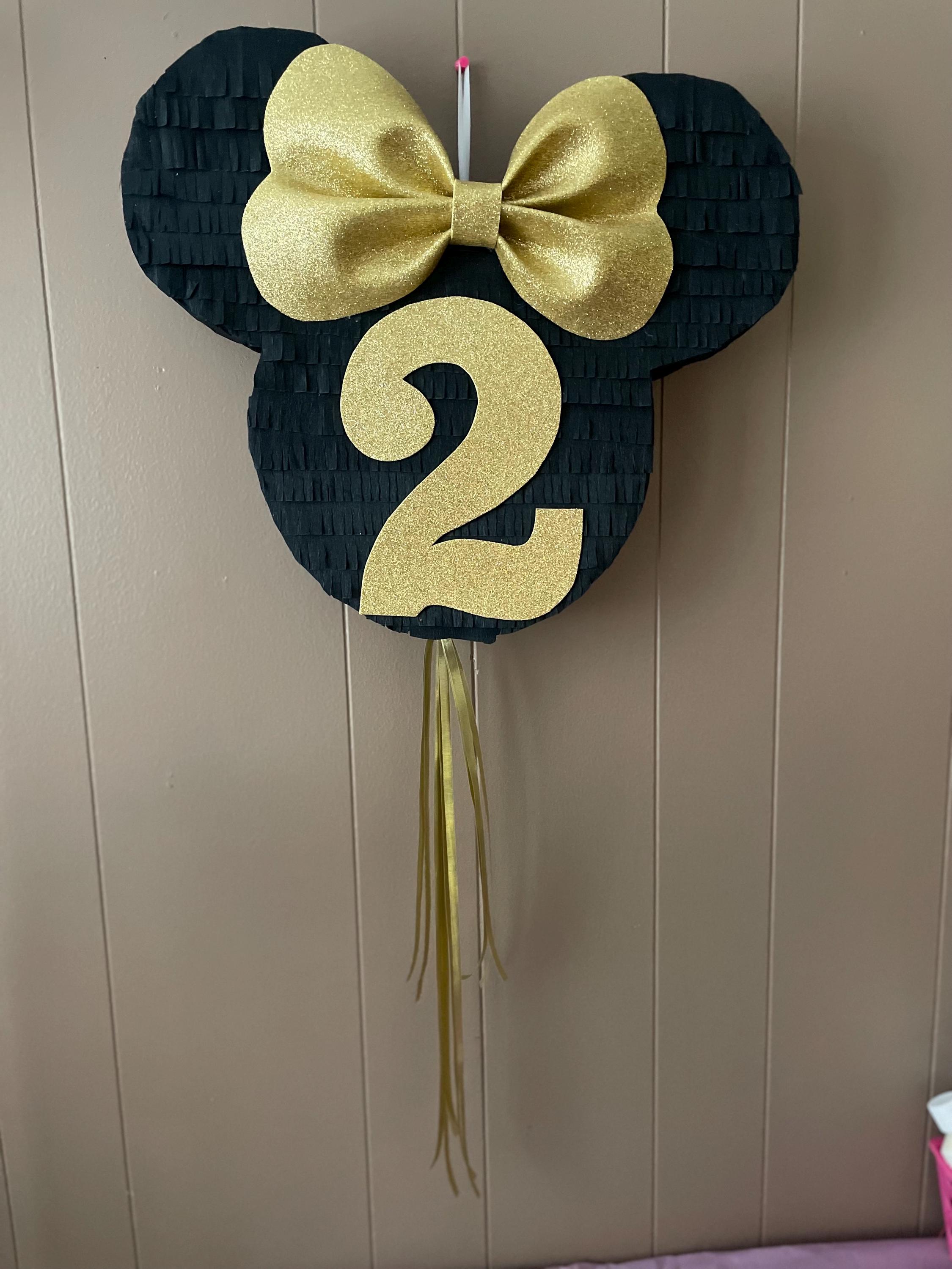 Minnie Mouse Small Pull String Piñata - Etsy
