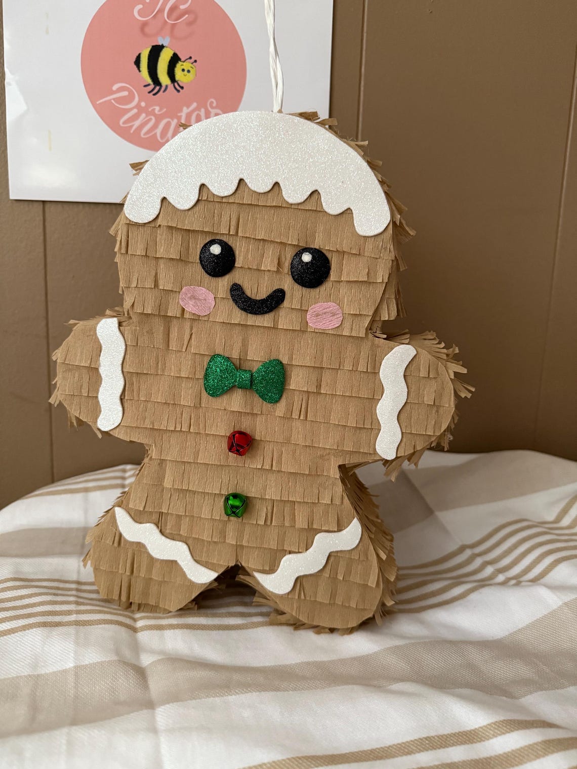 Gingerbread Man, Mini Piñata/ Christmas Piñata - Etsy