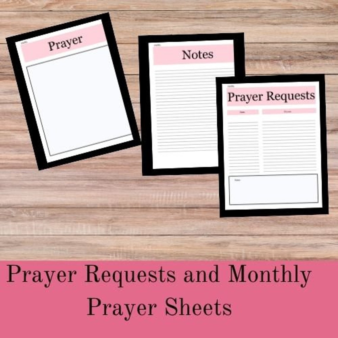 Printable Prayer Journal for Women| Printable Download| Printable ...