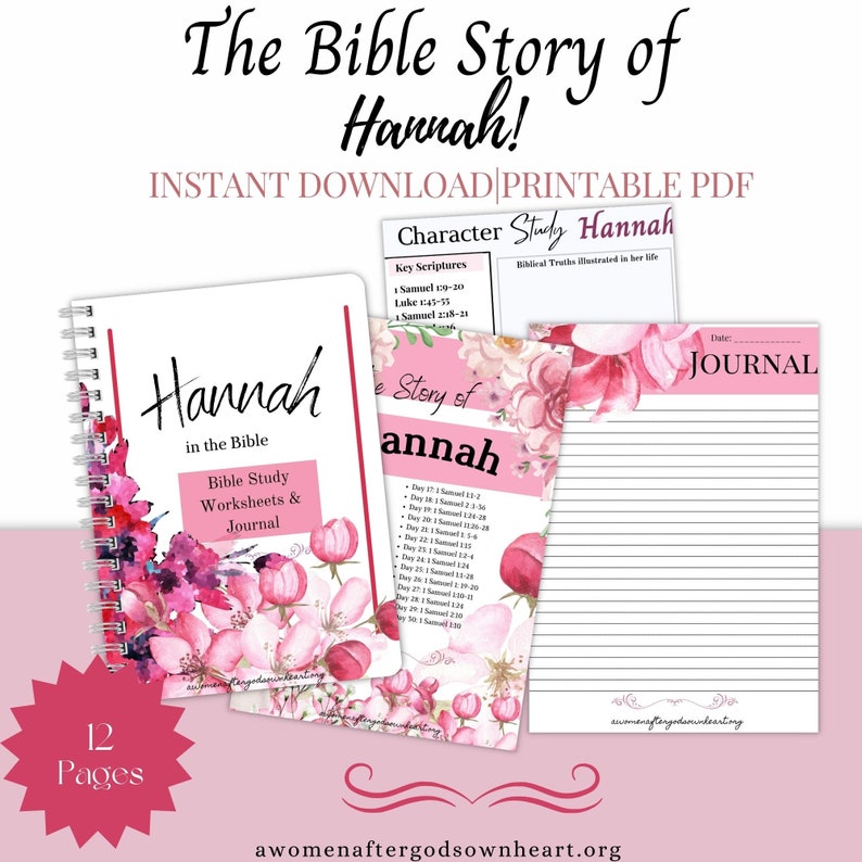 Printable Women of the Bible | Bible Study Printable | Character Study ...