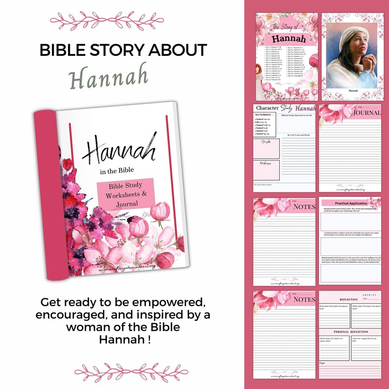 Printable Women of the Bible | Bible Study Printable | Character Study ...